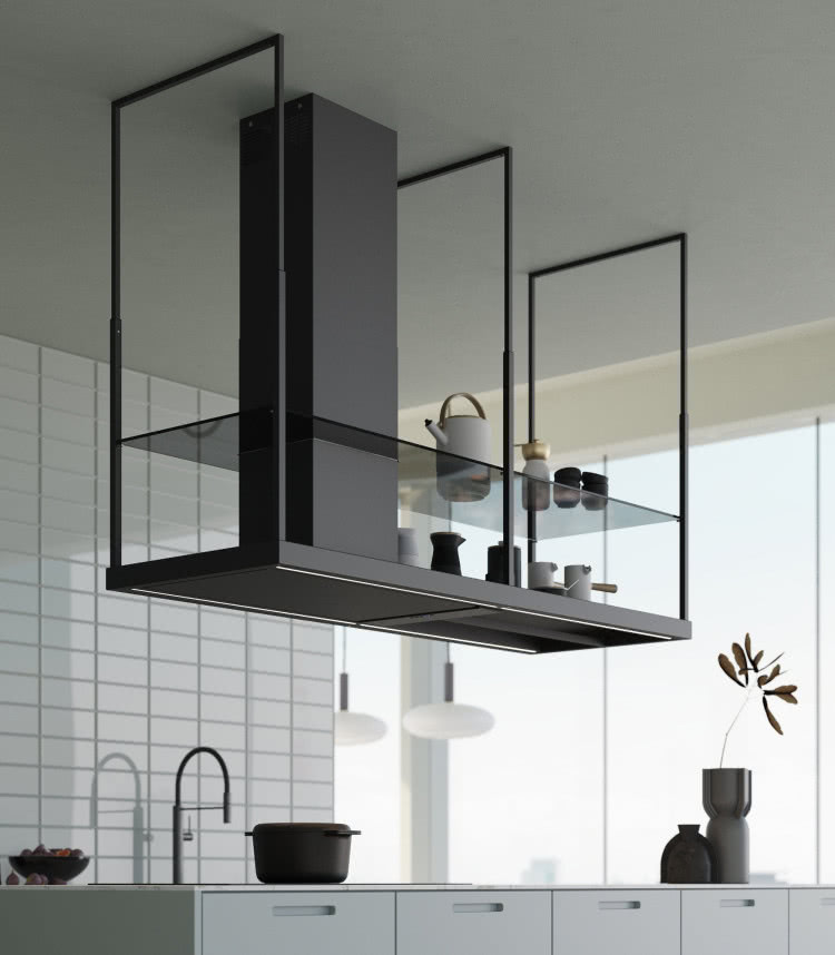 Elegancki i funkcjonalny okap Europa Isola 175 | CzasNaWnętrze