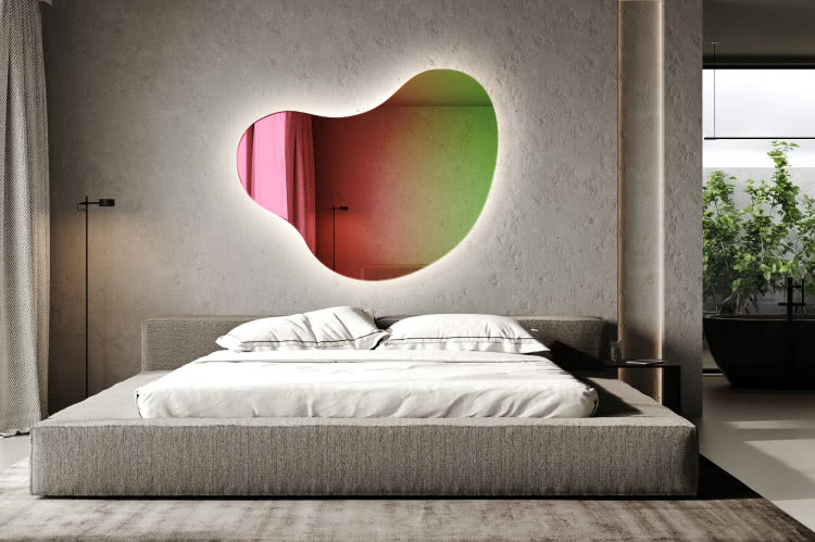 Lustro PLAMA no. 5 RAINBOW | CzasNaWnętrze